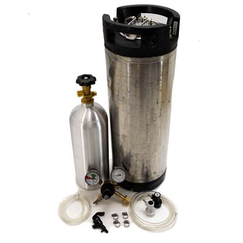 Whole Enchilada Pepsi style 5 Gallon Ball Lock Keg Kit NEW aluminum 5l ...