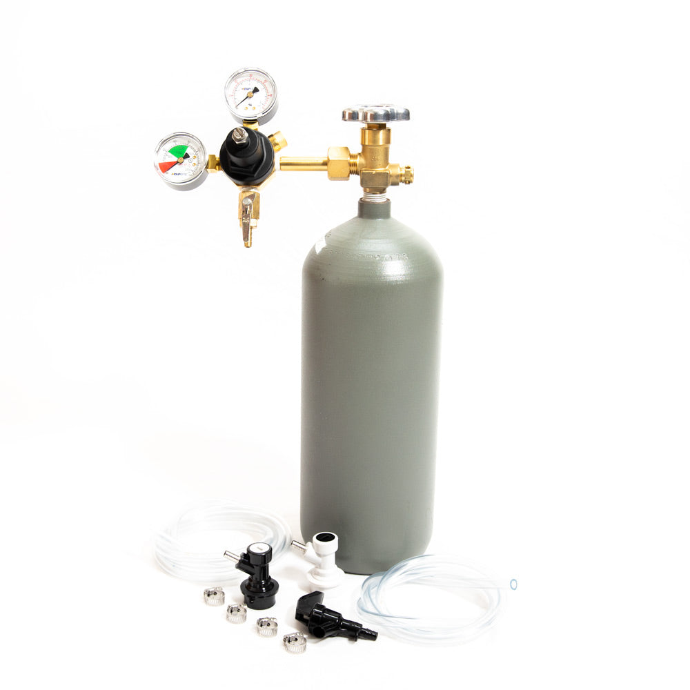 CO2 Ball Lock Kit 5 LB CO2 Cylinder – Corny Keg